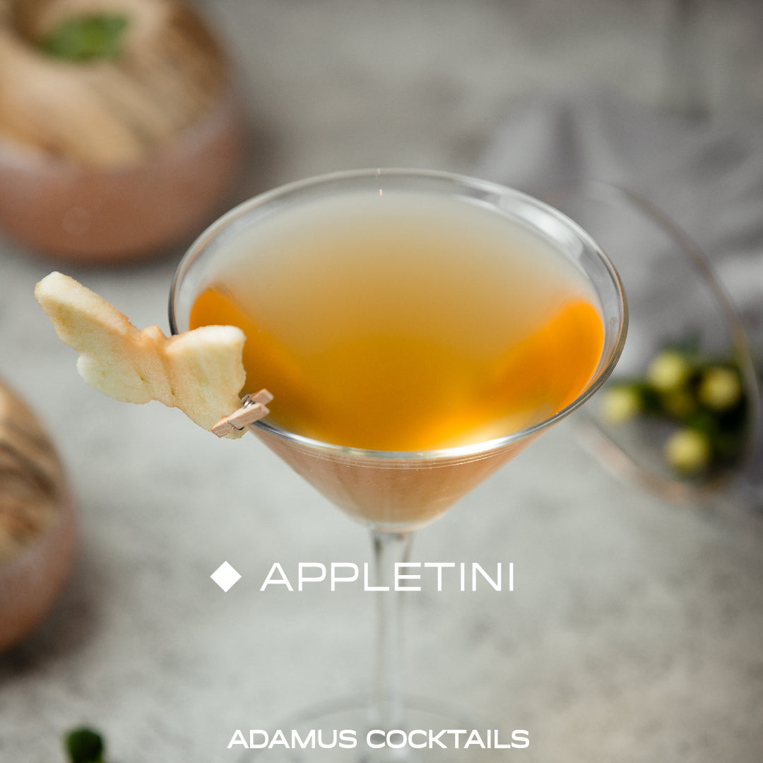 Appletini with a Twist, learn the 4 ingredient recipe – ADAMUS